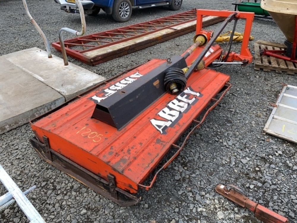 Abbey Grass Topper 7ft | Unsold Lots Large Plant & Machinery Auction ...