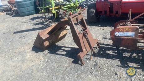 Back end loader 3 point linkage | Unsold Lots Large Plant & Machinery ...